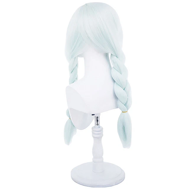 JUJUTSU KAISEN MEI Mei Cosplay Wig Light Blue Thick Braids Braided Hair ...
