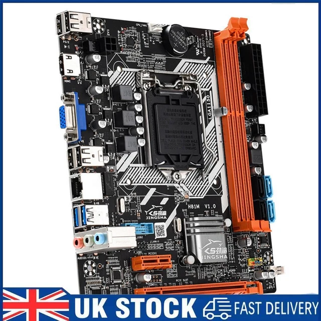 M-ATX SMALL BOARD LGA LGA 1150 Motherboard HD Interface 4Pin/24Pin PC ...