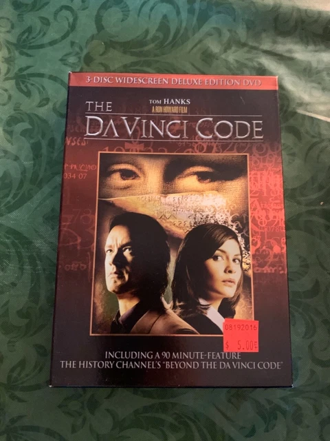 THE DA VINCI Code 3 disc widescreen deluxe DVD tested~ SHELF209 EUR 7 ...