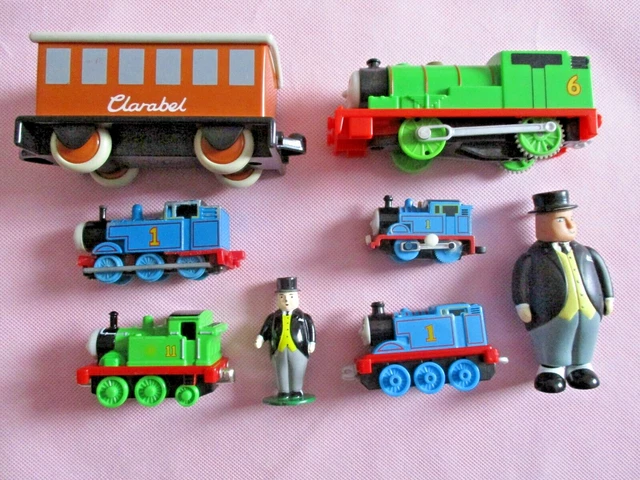THOMAS THE TANK Engine Diecast & Plastic Trains ! 2 Fat Controller ...
