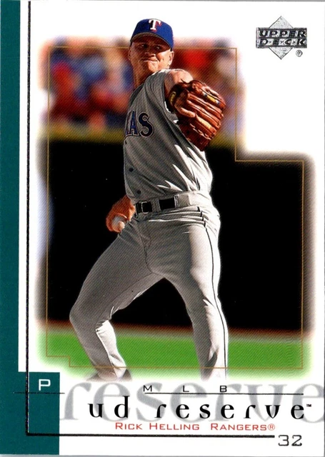 CARTE DE BASEBALL 2001 UD Reserve Rick Helling #42 Texas Rangers EUR 2 ...