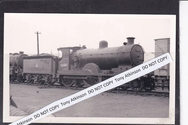 BR EX CALEDONIAN - 72 Cl. 4-4-0 No. 54485 @ Perth - Vintage Image ...