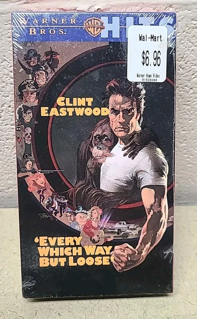 EVERY WHICH WAY But Loose VHS 1998 Warner Bros Clint Eastwood NEW ...