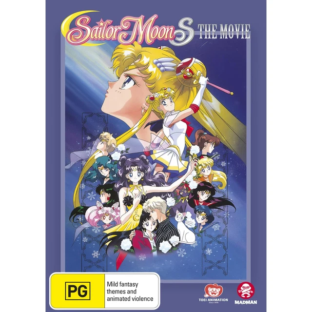 Sailor Moon S The Movie Dvd 1994 Brand New Sealed Region 4