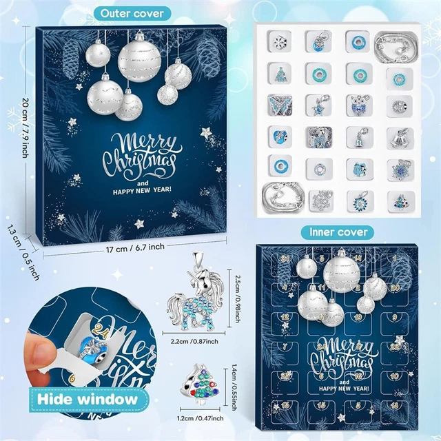 2025 CHRISTMAS JEWELRY Advent Calendar Jewelry Blind Box For Girls ...