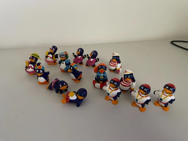KINDER FERRERO SORPRESA Pingu Beach (15 Personaggi) EUR 12,00 - PicClick IT
