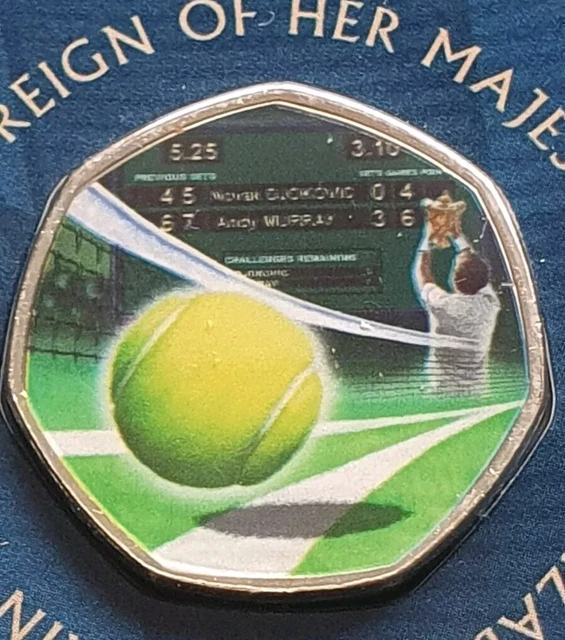 THE LAND OF Hope And Glory Commemorative Coin Andy Murray Wins ...