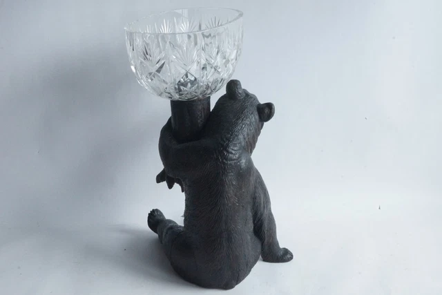 OURS JARDINIÈRE BOIS sculpté Art populaire Forêt Noire (77318) EUR 680 ...