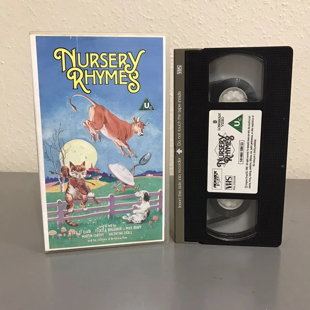 NURSERY RHYMES - Vhs Video - Pickwick Video - Childrens / Vintage £12. ...