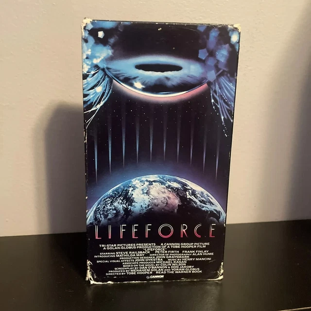 LIFEFORCE (VHS) RARE TOBE HOOPER ORIGINAL VERY GOOD CONDITION FREE ...