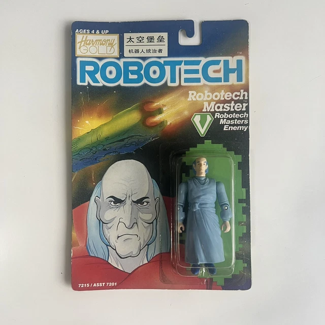 ROBOTECH MASTER ENEMY Action Figure Macross MOC Anime Harmony Gold EUR ...