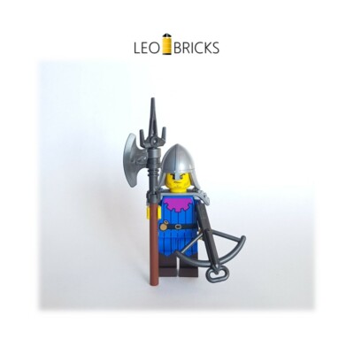 LEGO ® KNIGHTS/CASTLE GATE/Town Guard with Halberd MOC fits 31120 * NEW ...