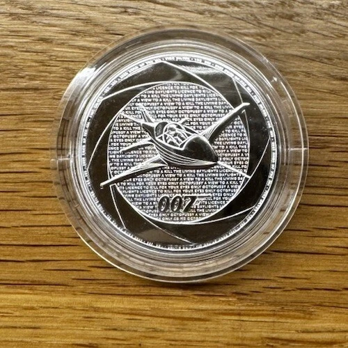 2025 JAMES BOND 80's Six Decades Of 007 1oz Silver Bullion Coin £36.00 ...