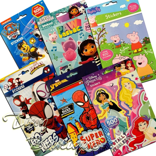 OVER 500 STICKERS - Creative Kids Art Crafts Scrapbooking Activity Set ...