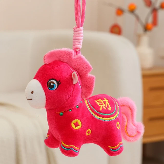 LUY HORSE PLUSH Toy With Pp Cotton Filling For Year Of The Horse ...