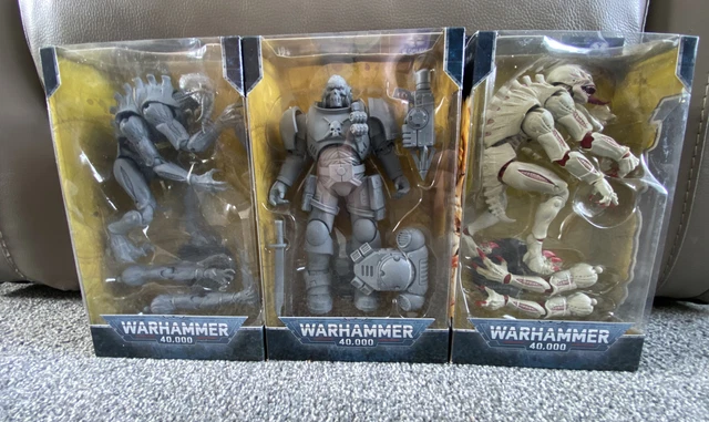 MCFARLANE TOYS WARHAMMER 40.000 Ymgarl Genestealer Reiver Tyranid NUOVO ...