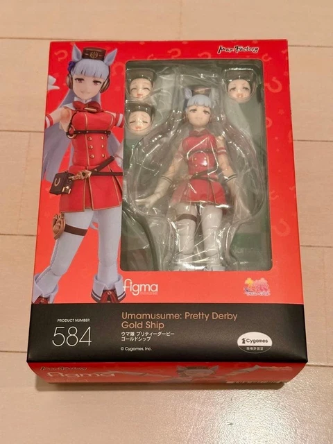 FIGMA UMA MUSUME Gold Ship Figure Opened Displayed Collectible #710EK58 ...