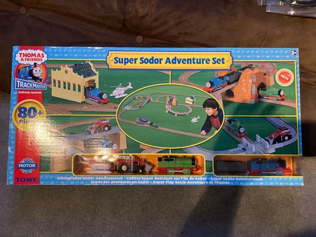 TOMY THOMAS & Friends Trackmaster Super Sodor Adventure Set (71074 ...
