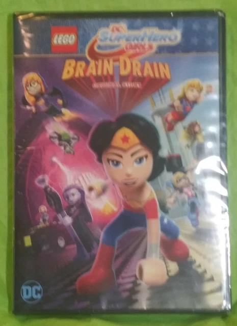 LEGO DC SUPER Hero Girls Brain Drain Original Story Widescreen DVD NEW ...