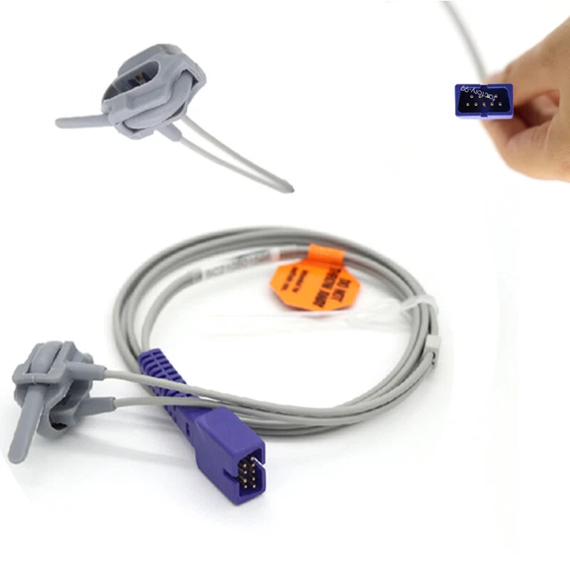 OXIMAX 9PINS REUSABLE Neonate Wrap SpO2 Sensor 1m apply to Baxter ...