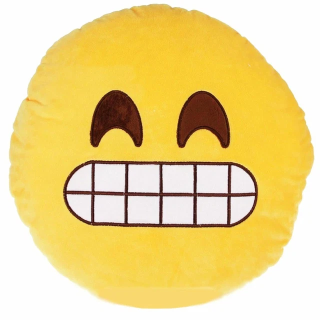 PELUCHE FACCINE SOCIAL FACE PLUSH,RISATA PIENI DENTI EMOTICON STRONG ...