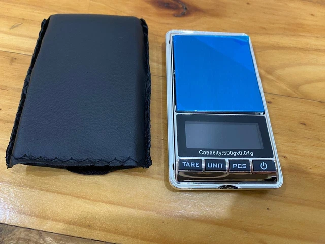 DIGITAL POCKET SCALE 500g x 0.01g Jewellery Gold Electronic AU $30.49 ...