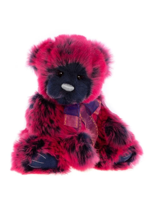 CHARLIE BEARS 2024 - Mardi Gras | Teddy Bear Bright Pink and Purple ...