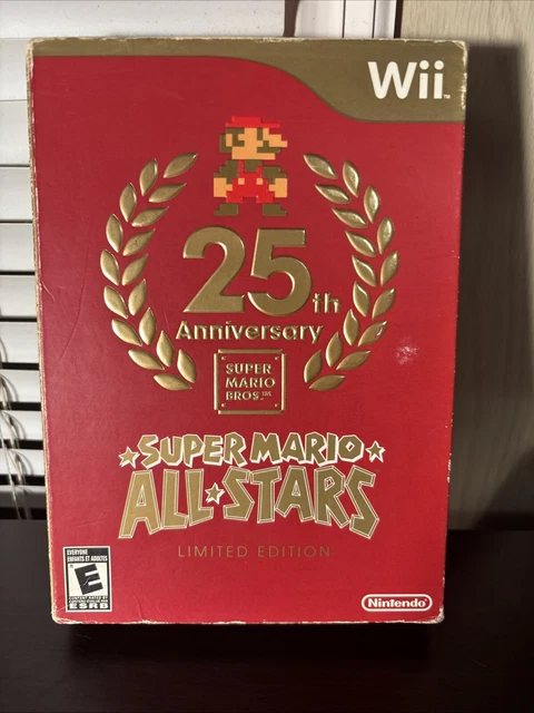 25TH ANNIVERSARY SUPER Mario All Stars Limited Edition Wii - Used $45. ...