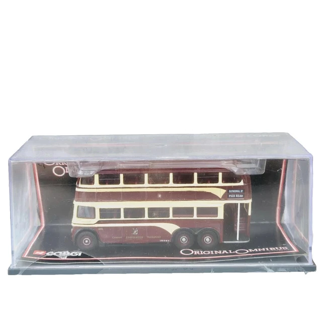 CORGI OOC AEC Trolleybus 6641T 43706 Cardiff London Transport 1:76 ...