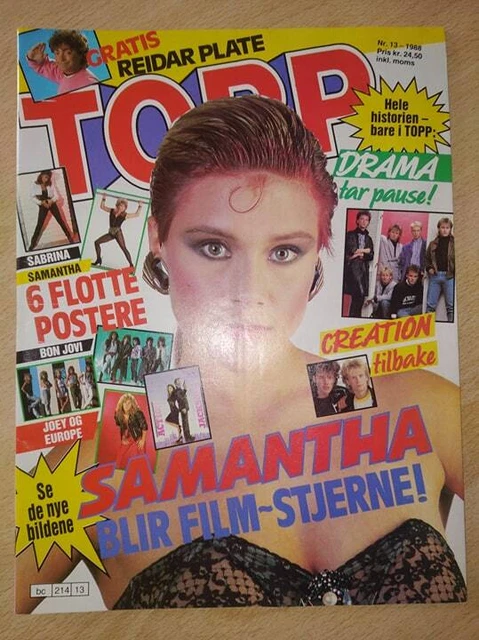 SAMANTHA FOX FALCO Ofra Haza Sabrina Salerno Europe Falco Whitney ...