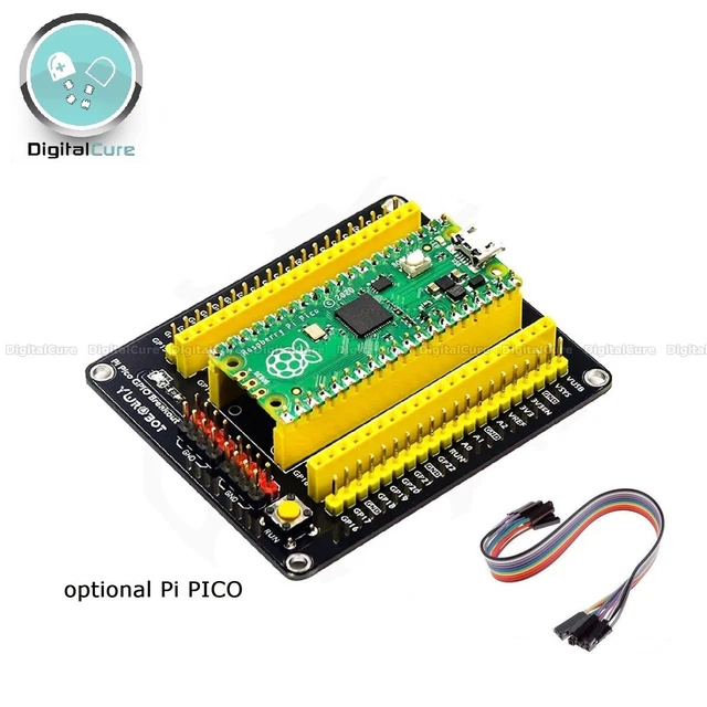 GPIO EXPANSION PLATE Breakout for Raspberry Pi Pico with Optional Pico ...