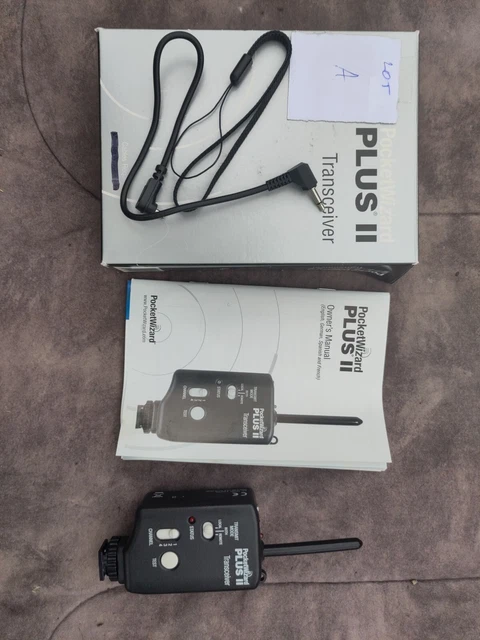 POCKET WIZARD PLUS II Remote Flash Trigger (Transceiver) £40.00 ...