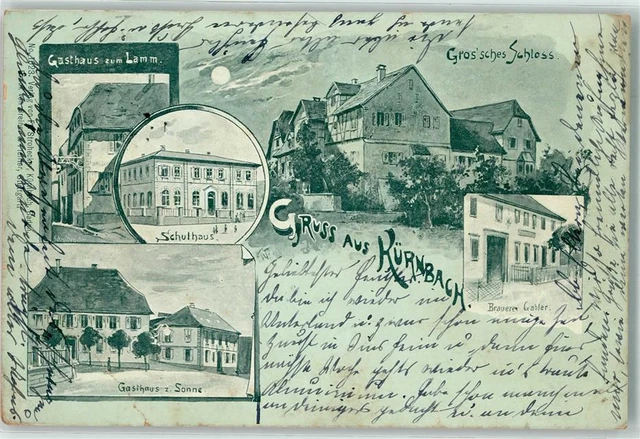 13448090 - 7519 Kuernbach Gasthaus zum Lamm Schulhaus Gasthaus zur ...