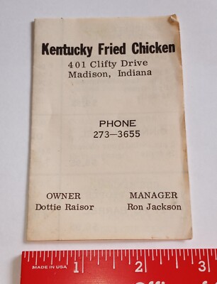 VINTAGE WE DO Chicken Right KFC Kentucky Fried Chicken Frisbee Made in ...