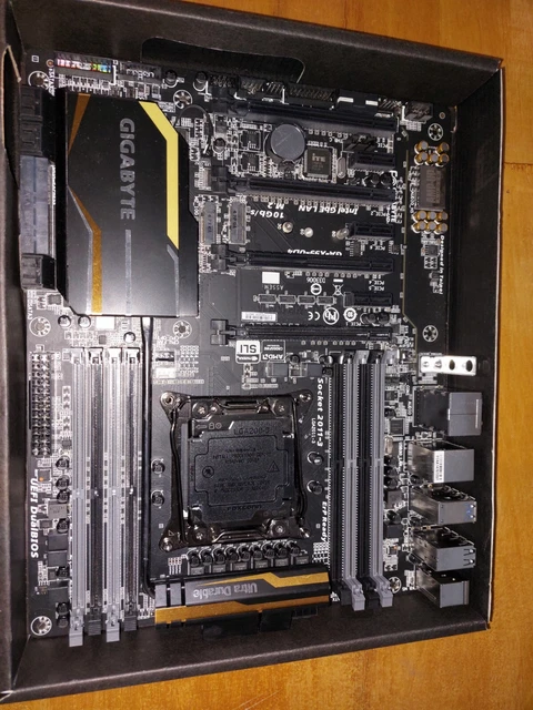 GIGABYTE GA-X99-UD4, SLI LGA 2011-v3, Intel Motherboard £99.00 ...
