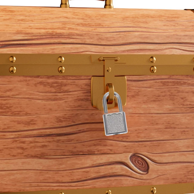10 SETS MINI Locks Keys Treasure Chest Lock Kids Mini Toys Apparel $12. ...