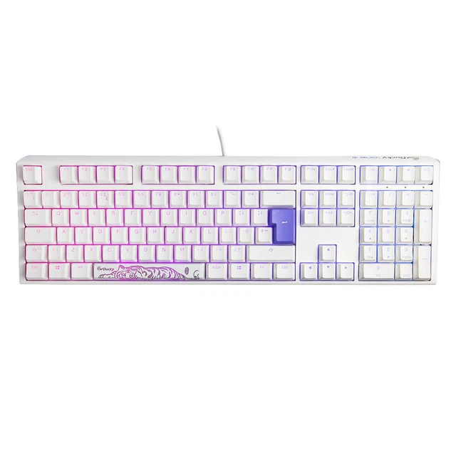 DUCKY ONE 3 Classic Fullsize USB RGB Gaming Keyboard Cherry Silver ...