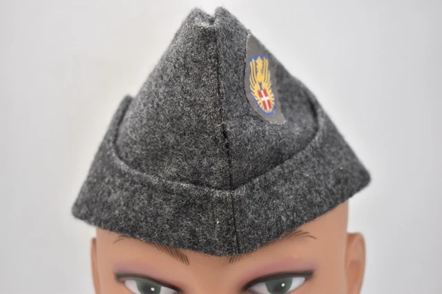 DANISH ARMY 1950S Wool Side Cap / Garrison Cap – Size 57 £11.00 ...