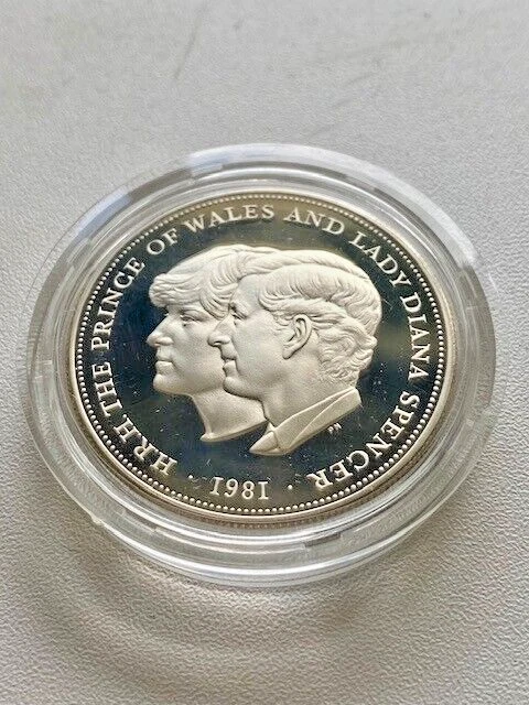1981 ROYAL MINT - Prince Charles & Lady Diana Spencer Wedding Silver ...