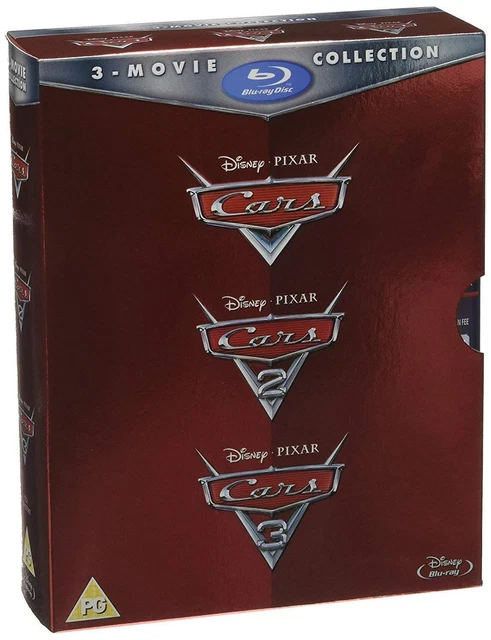 CARS: 1, 2 & 3 Blu ray Box Set RB Disney Pixar New sealed $58.95 ...
