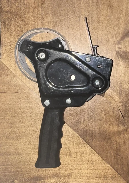 UNIVERSAL HEAVY DUTY Portable Packaging Tape Gun Dispenser with Clear ...