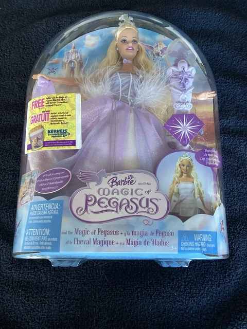 RARE! BARBIE THE Magic Of Pegasus Beautiful Annika Doll G8399 Mattel ...