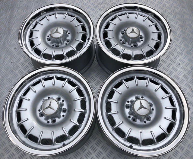 MERCEDES W123 W107 W116 ARC Barock Alufelgen 7x15 ET23 Oldtimer ...