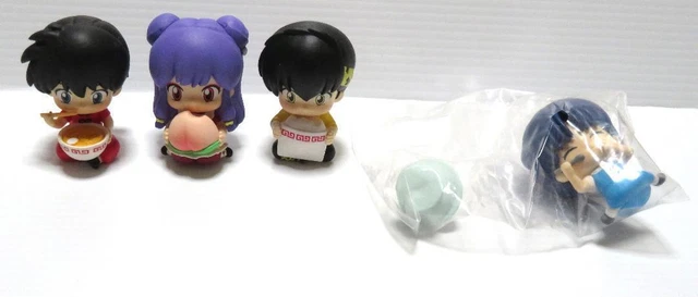 BANDAI RANMA 1/2 Mogumogutai Figure Set Shampoo Ryoga Akane Usato EUR ...