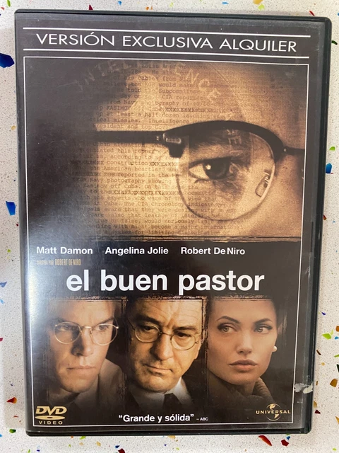 IL BUONE PASTORE DVD Nuovo Matt Damon Angelina Jolie Robert Deniro ...