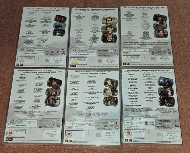 MASH: SEASONS 1-11 DVD Boxset Alan Alda 36 discs Martinis & Medicine ...