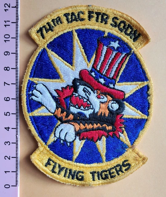 USAF PATCH 74TH Tactical Fighter Squadron A-7 Corsair England AFB Flying Tigers £7.99 - PicClick UK