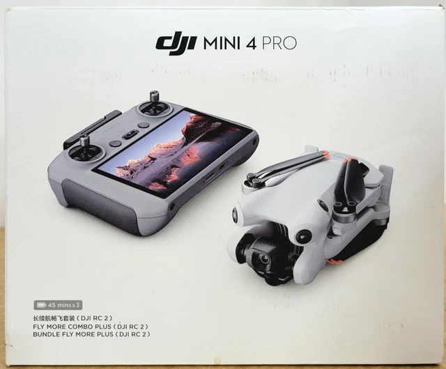 DJI MINI 4 Pro Drone Fly More Combo Plus (DJI RC 2) (GL) $1530 $856.63 ...