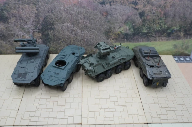 ROCO MINITANKS WARGAMING HO 1/87 tanks military vehicles Spz Rad ...