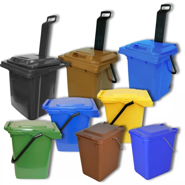 SULO MÜLLBEHÄLTER 10 L 25 L 45 Liter (grau grün gelb braun blau rot ...